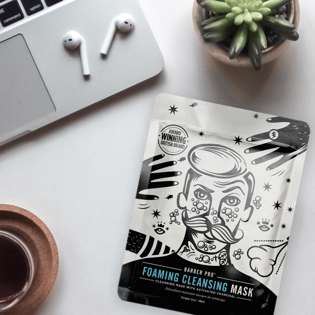 BARBER PRO | The World's First Sheet Mask Range for Men