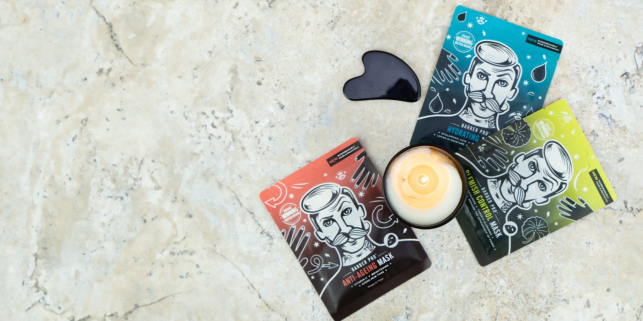 BARBER PRO | The World's First Sheet Mask Range for Men