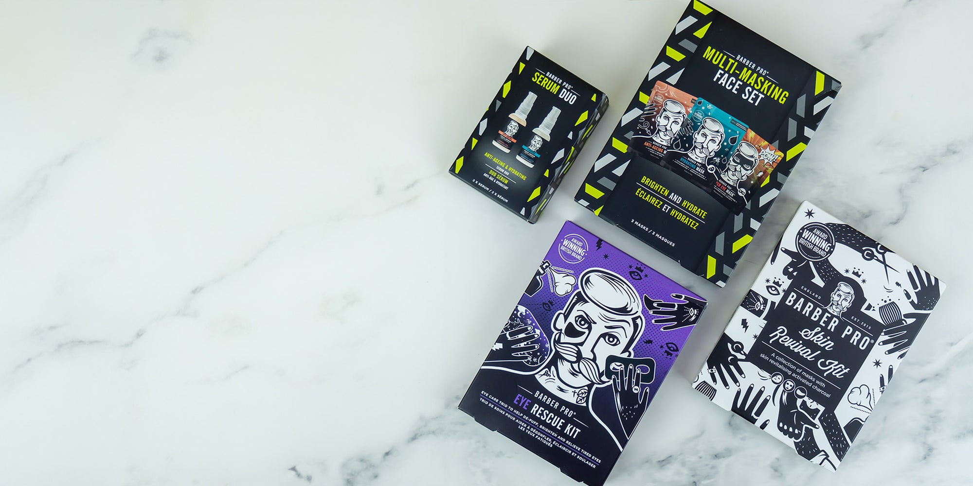 BARBER PRO | The World's First Sheet Mask Range for Men