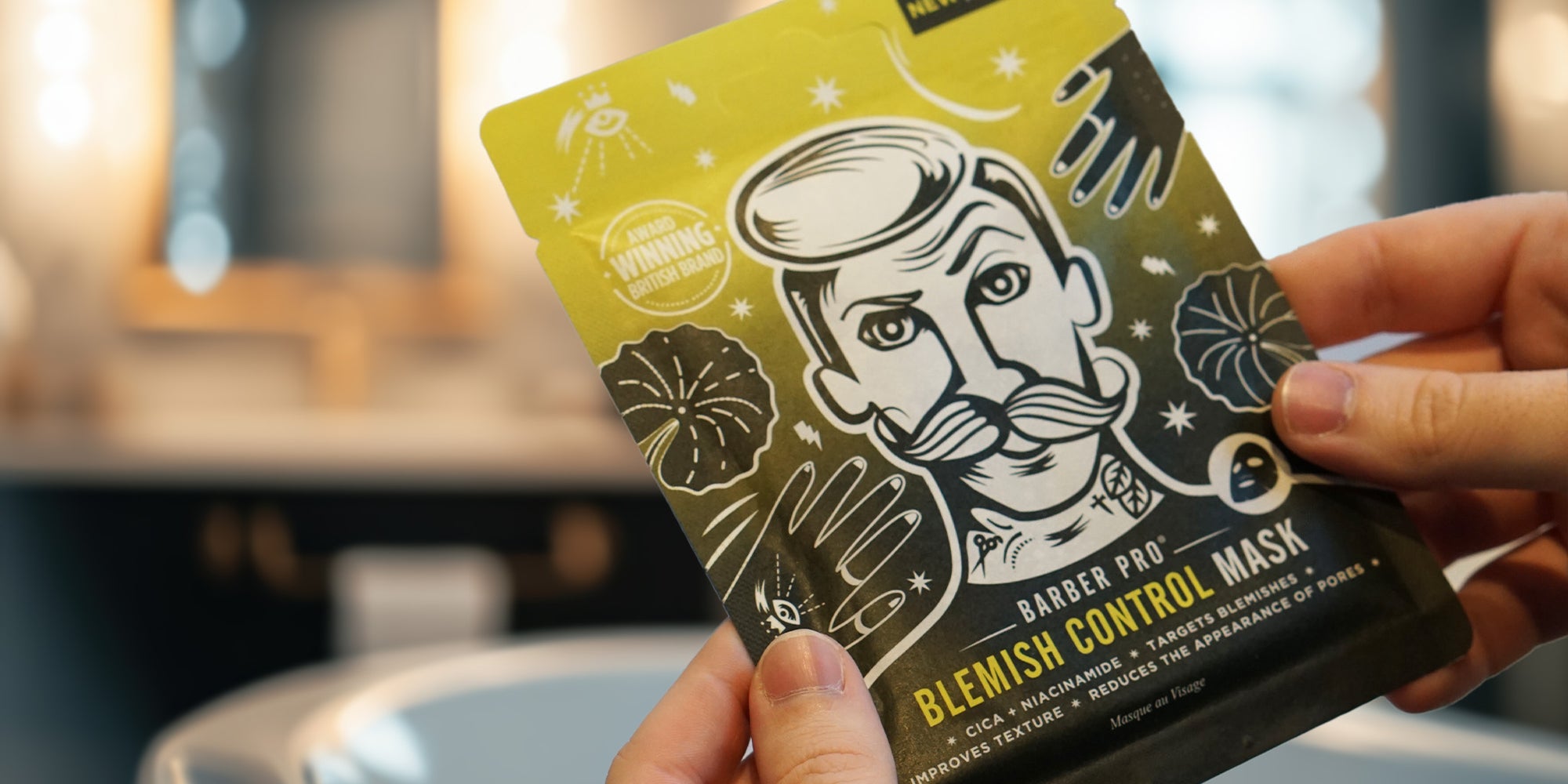 BARBER PRO | The World's First Sheet Mask Range for Men